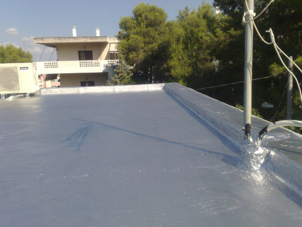 Συμβατική μόνωση ταράτσας στα Μελίσσια - Μονώσεις Monotica