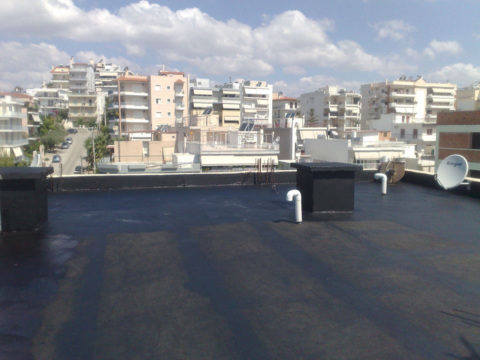 Στεγανοποίηση ταράτσας roof-seal Νέα Σμύρνη - Μονώσεις Monotica